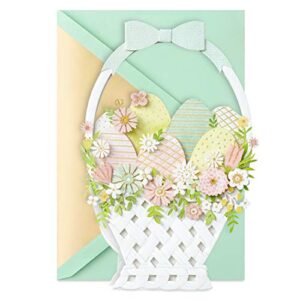 hallmark signature easter card (easter basket)