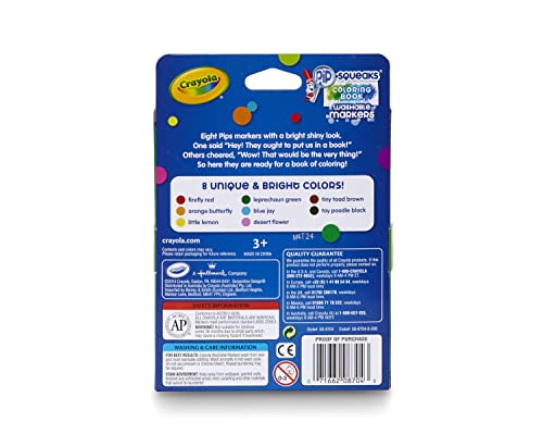 Crayola Pip-Squeaks Washable Markers (58-8704)