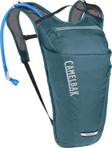 camelbak women’s rogue light bike hydration pack 70oz, dragonfly teal/mineral blue