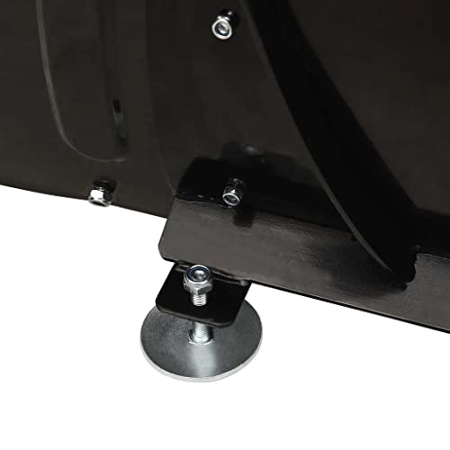 vidaXL Snow Plough for ATV 59.1"x15" Black