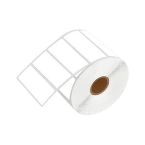 nineleaf 1 roll compatible for brother rds04u1 rd-s04u1 removable file folder white paper labels address barcodes label 3″(76mm) x 1-1/64″(26mm) for td-4000 td-4100n thermal printer (1500 labels/roll)