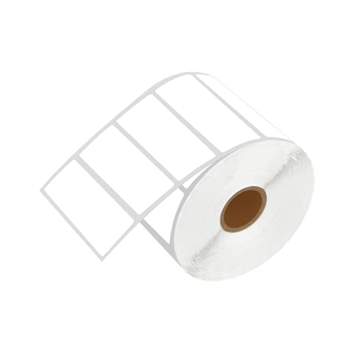 NineLeaf 1 Roll Compatible for Brother RDS04U1 RD-S04U1 Removable File Folder White Paper Labels Address Barcodes Label 3"(76mm) x 1-1/64"(26mm) for TD-4000 TD-4100N Thermal Printer (1500 labels/roll)