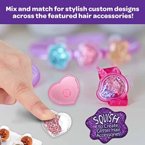 Crayola Glitter Dots Salon Hair Clips, DIY Kids Craft with Hair Accessories, Gift