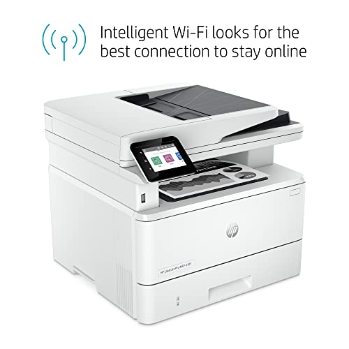 HP LaserJet Pro MFP 4101fdw Wireless Black & White Printer with Fax