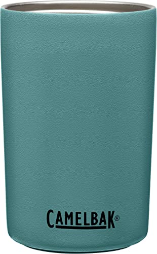 CamelBak MultiBev Water Bottle & Travel Cup – Vacuum Insulated Stainless Steel – Coastal/Lagoon – 17 oz bottle & 12 oz cup