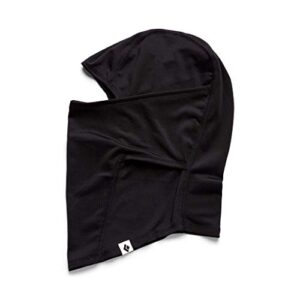 black diamond dome balaclava, black, one size