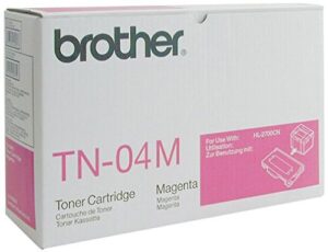 genuine brother hl2700cn, mfc9420cn magenta toner (tn04m) 6.6k