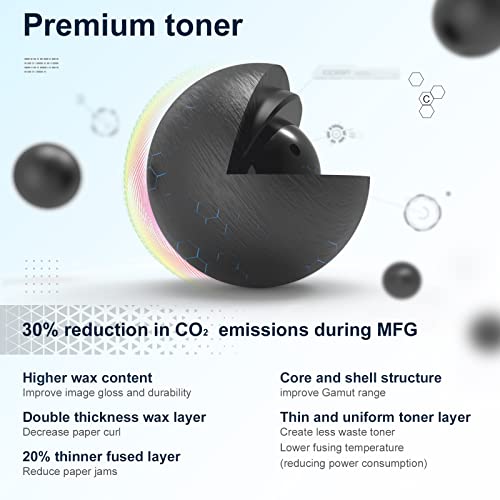 TN780 TESEN Compatible Toner Cartridge Replacement for Brother TN-780 TN780 High Yield for Brother MFC-8950DW 8950DWT HL-6180DW 6180DWT HL-6100 Printer