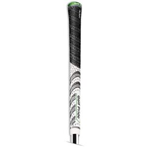 Golf Pride MCC Align New Decade MultiCompound Golf Grip, Align Golf Grip, White/Green