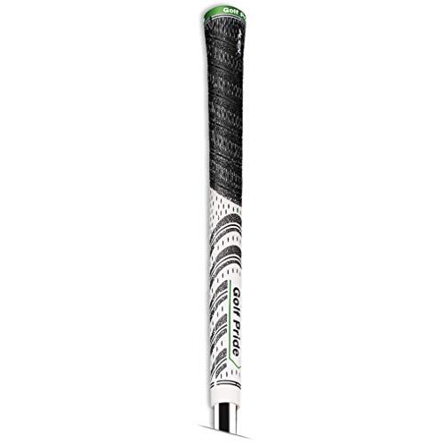 Golf Pride MCC Align New Decade MultiCompound Golf Grip, Align Golf Grip, White/Green