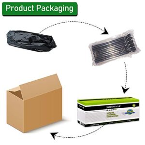 GREENCYCLE TN660 TN-660 DR630 Black Toner Cartridge Drum Unit Replacement Compatible for Brother DCP-L2520DW DCP-L2540DW HL-L2360DW HL-L2380DW MFC-L2700DW MFC-L2740DW Laser Printer (1 Toner, 1 Drum)