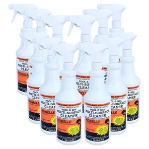 robelle 2703-12 multi surface cleaner, 12-pack, white