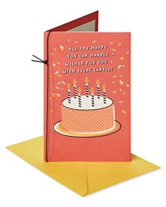 american greetings birthday card for him (every candle)