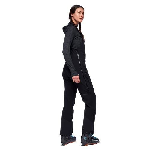 Black Diamond Equipment Womens Recon Stretch Ski Bibs, Black, Small