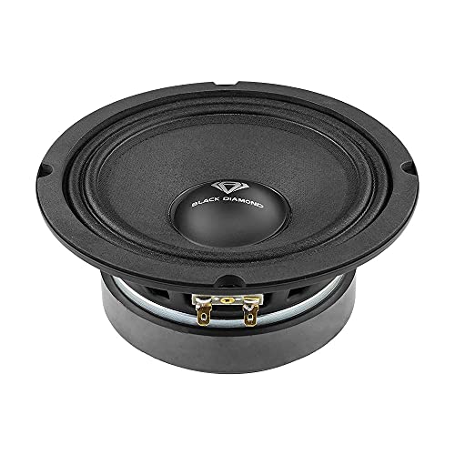 BLACK DIAMOND Dia-M6 6.5" Mid Range Loudspeaker with Bullet 450 Watts 8-Ohm (1 Speaker)