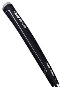 golf pride pro only red star 72cc putter grip, black