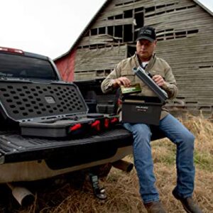 Plano All Weather 42 Inch AW2 Tactical Case with Rustrictor, Premium Gun Case with Perforated Pluck Foam for Custom Protection, Black