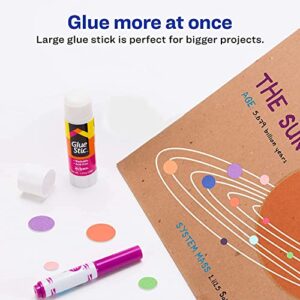 Glue Stick Value Pack for Creative DIY Family Projects Like Photo collages and Celebration Cards, Washable, 1.27 oz. Permanent Glue Stic, 18pk