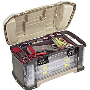 Plano Angled 787 Guide Series Stowaway Tackle System- Includes 7 Stowaways, Fishing Tackle Storage, Premium Tackle Storage, One Size, Model Number: 787010