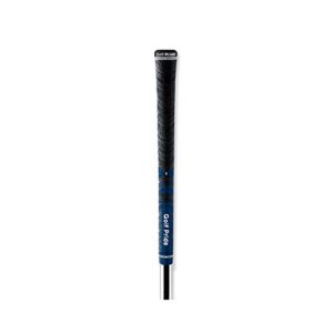 golf pride golf club grips multi compound black/blue midsize