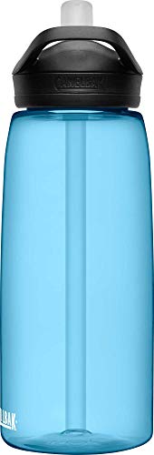 CamelBak eddy+ BPA Free Water Bottle, 32 Oz, True Blue, 1L