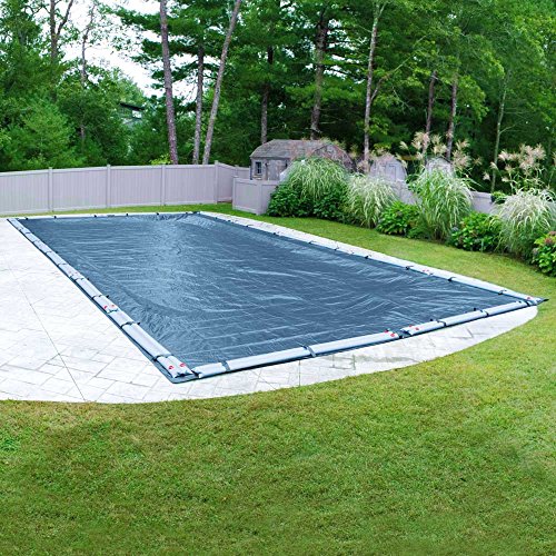 Pool Mate 353050RPM Heavy-Duty Blue Winter Pool Cover for In-Ground Swimming Pools, 30 x 50-ft. In-Ground Pool