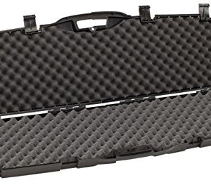 Plano Protector Series Single Scoped or Double Non-Scoped Gun Case, Black, Lockable Pistol Case for Airline Travel, TSA Approved Gun Case for Pistols