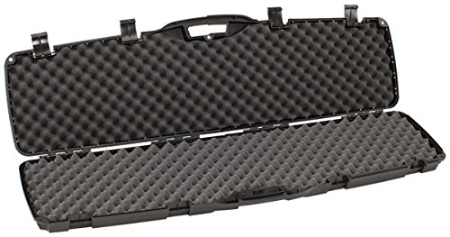 Plano Protector Series Single Scoped or Double Non-Scoped Gun Case, Black, Lockable Pistol Case for Airline Travel, TSA Approved Gun Case for Pistols