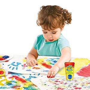 Crayola My First Fingerpaint Kit, Washable Paint, Gifts, Ages 1, 2, 3, 4, 5