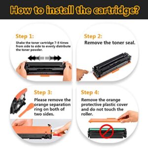 Etechwork Compatible Toner Cartridges Replacement for Brother TN336 TN-336 TN331 TN-331 Toners use with Brother HL-L8250CDN HL-L8350CDW MFC-L8850CDW MFC-L8600CDW Printer (BK/C/M/Y, 4-Pack)