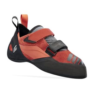 black diamond mens focus rock climbing shoes, rust, 9.5