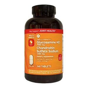 member’s mark triple strength glucosamine chondroitin (340 ct.)