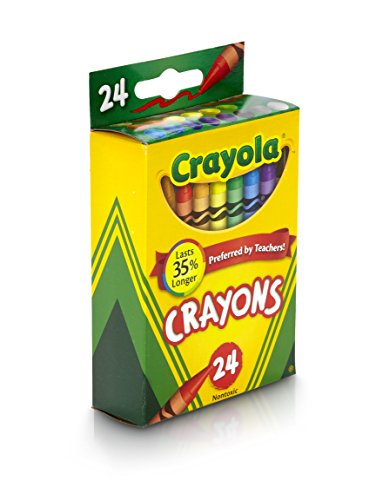 Crayola Back To School Supplies, Grades 3-5, Ages 7, 8, 9, 10, Contains 24 Crayola Crayons, 10 Washable Broad Line Markers, and 12 Colored Pencils [Amazon Exclusive]