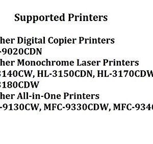 Calitoner Compatible Laser Toner Cartridges Replacement Brother TN221 TN225 for Brother MFC-9130CW, MFC-9330CDW, MFC-9340CDW, HL-3140CW, HL-3170CDW Printer- (5 Pack)