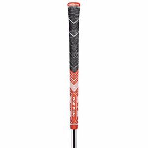 golf pride mcc plus 4 teams golf grips – std, orange/white