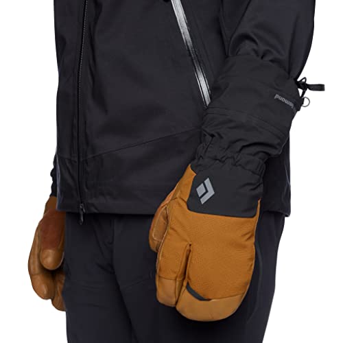 Black Diamond Soloist Finger Gloves, Dark Curry, X-Small