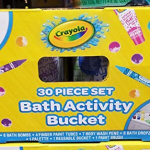 Crayola Bath Activity Bucket( 30 Pc Set)