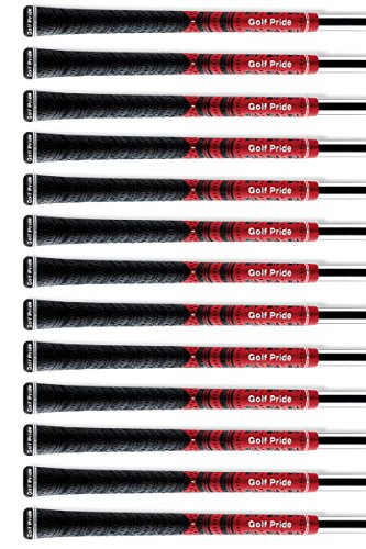 13 Piece Set - Golf Pride - New Decade Multi-Compound Grips Red