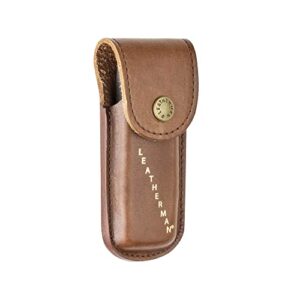 leatherman, heritage leather snap sheath for multitools, made in the usa, large (fits super tool, surge, and signal)