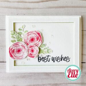 Avery Elle Clear Stamp Set 4"X6"-More Sentiments -AE2214