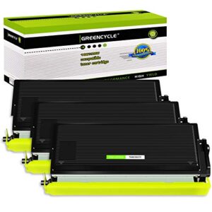 greencycle 3 pk tn460 tn560 tn570 toner cartridge compatible for brother dcp-8040 dcp-8045d printer