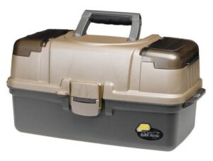 plano large 3-tray with top access tackle box, gray, pack of 1