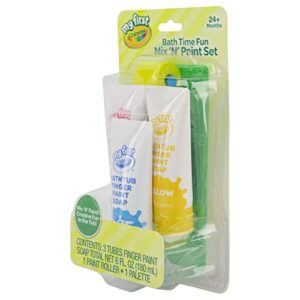 Crayola Bath Tub Brush & Finger Paint Soap Set