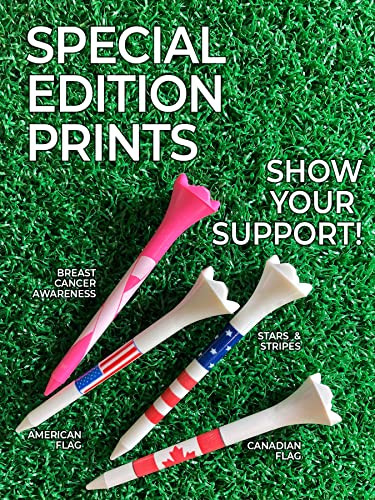 Pride Performance 2-3/4" Canadian Flag Golf Tees, 30 Count