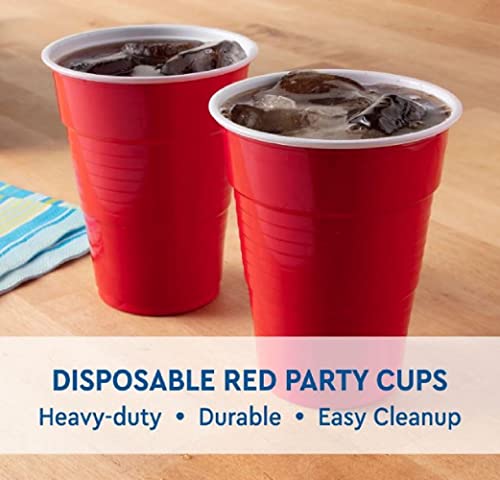 Member's Mark Heavy-Duty Red Cups (18 oz, 240 ct.)