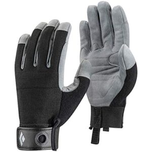 Black Diamond Crag Gloves, Black, Large