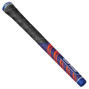 golf pride mcc multi compound teams golf grip (navy/orange)