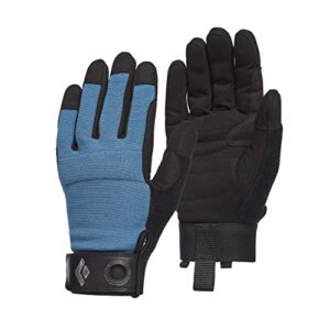 black diamond crag gloves, astral blue, x-small