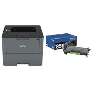 brother hl-l6200dw business laser printer with high yield toner bundle , 520 sheet capacity