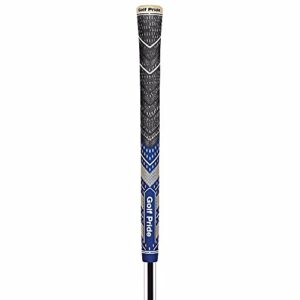 golf pride mcc plus 4 teams golf grips – std, navy/gold